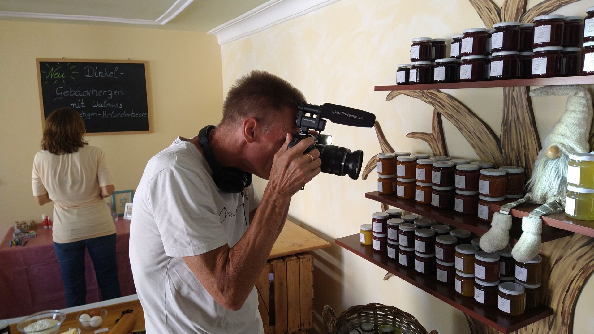 Dreharbeiten für den neuen Actionbound der Naturpark-Detektive - Naturpark Schwarzwald Mitte/Nord